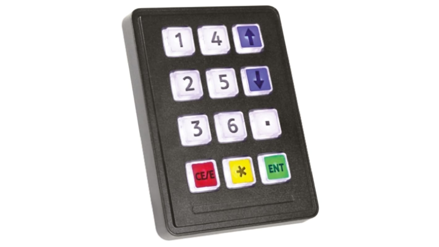7207-121W202 | Storm IP65 12 Key Polymer Illuminated Keypad | RS
