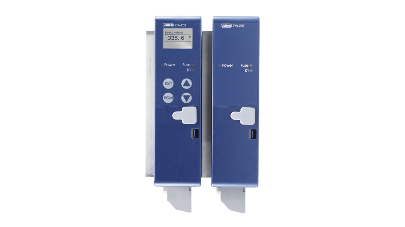 709062/8-01-050-100-400-00/252 | Jumo MINI MCR-2-T-2RO-PT DIN Rail ...