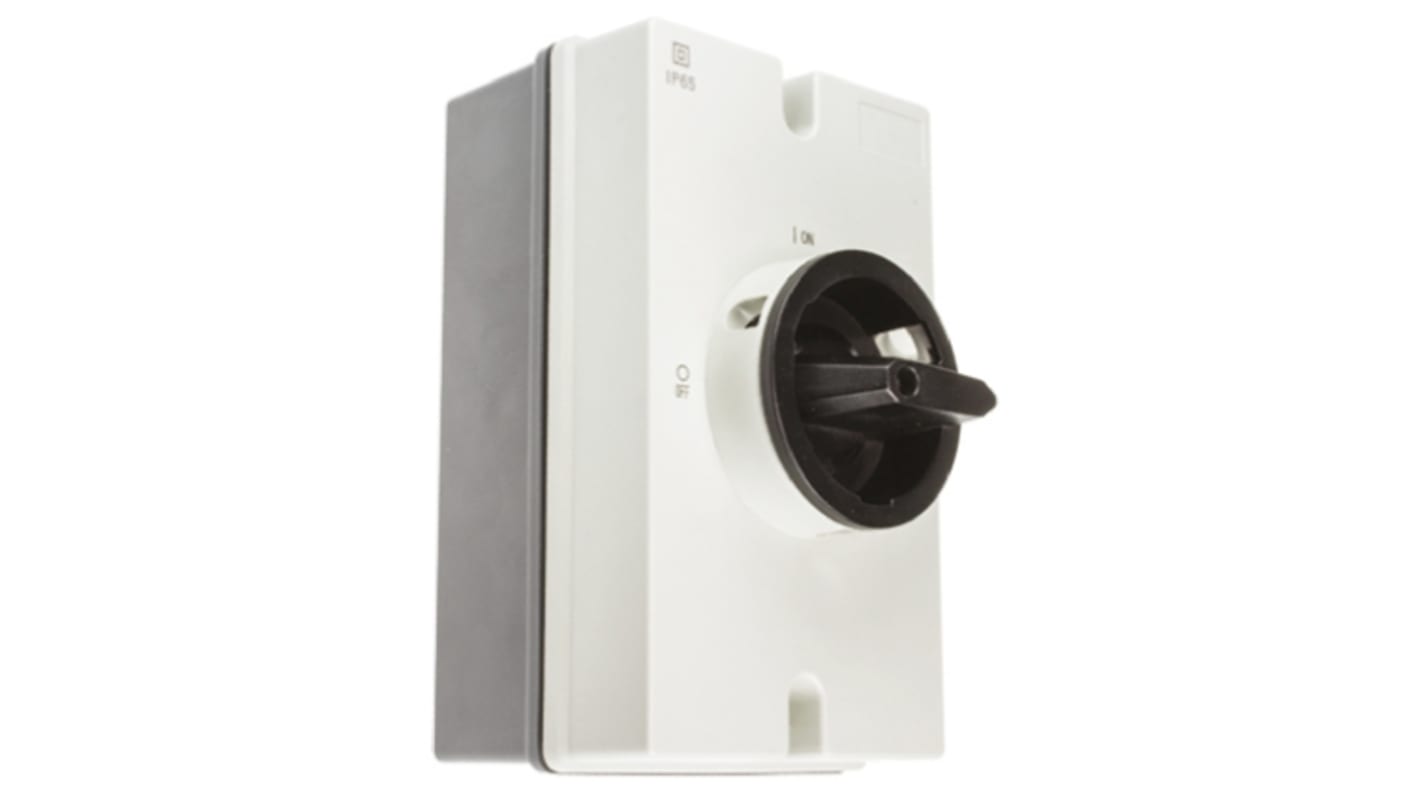 Interruptor seccionador, 4P, NC, Corriente 25A, IP65 | RS