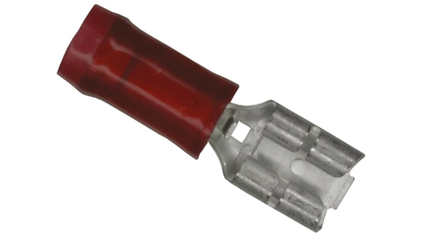 184268-1 | TE Connectivity PIDG FASTON .187 Red Insulated Female Spade ...