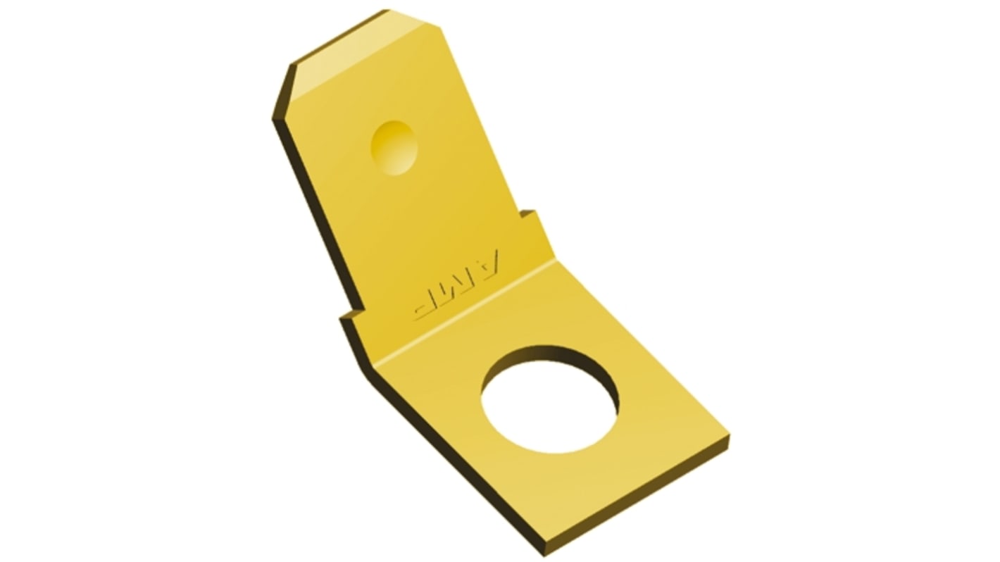 60465-1 | TE Connectivity FASTON .250 Uninsulated Male Spade Connector ...