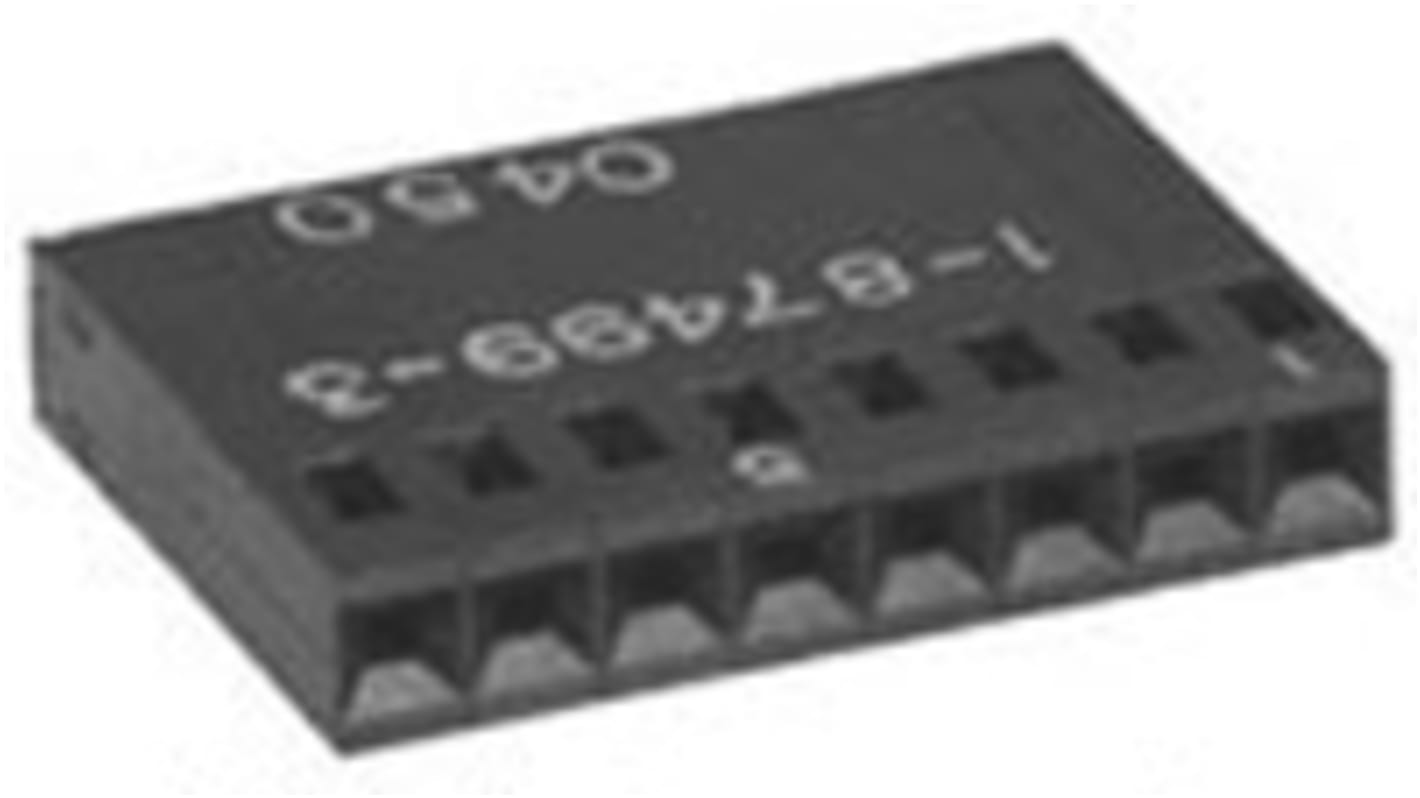 87499-1 | TE Connectivity, AMPMODU MOD IV Female Connector Housing, 2 ...