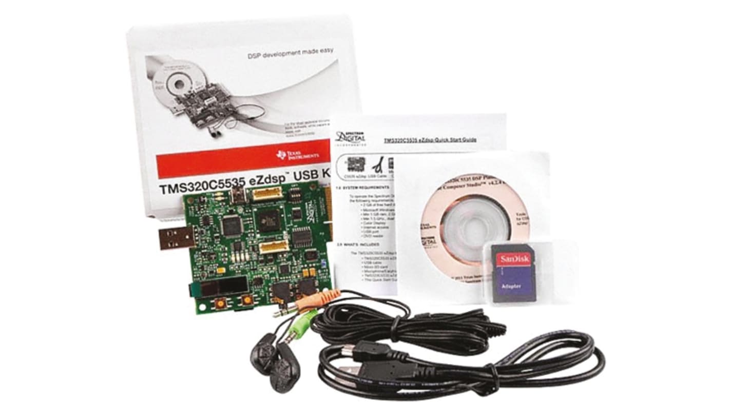 Texas Instruments USB Development Kit TMDX5535EZDSP | RS