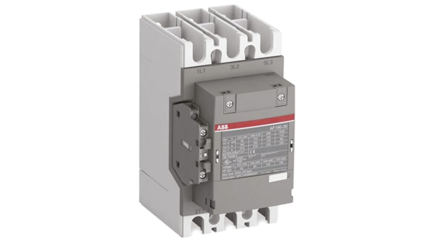 1SFL527002R1111 AF205-30-11-11 | ABB AF Series Contactor, 24 V ac/dc Coil, 3-Pole, 350 A, 110 kW ...