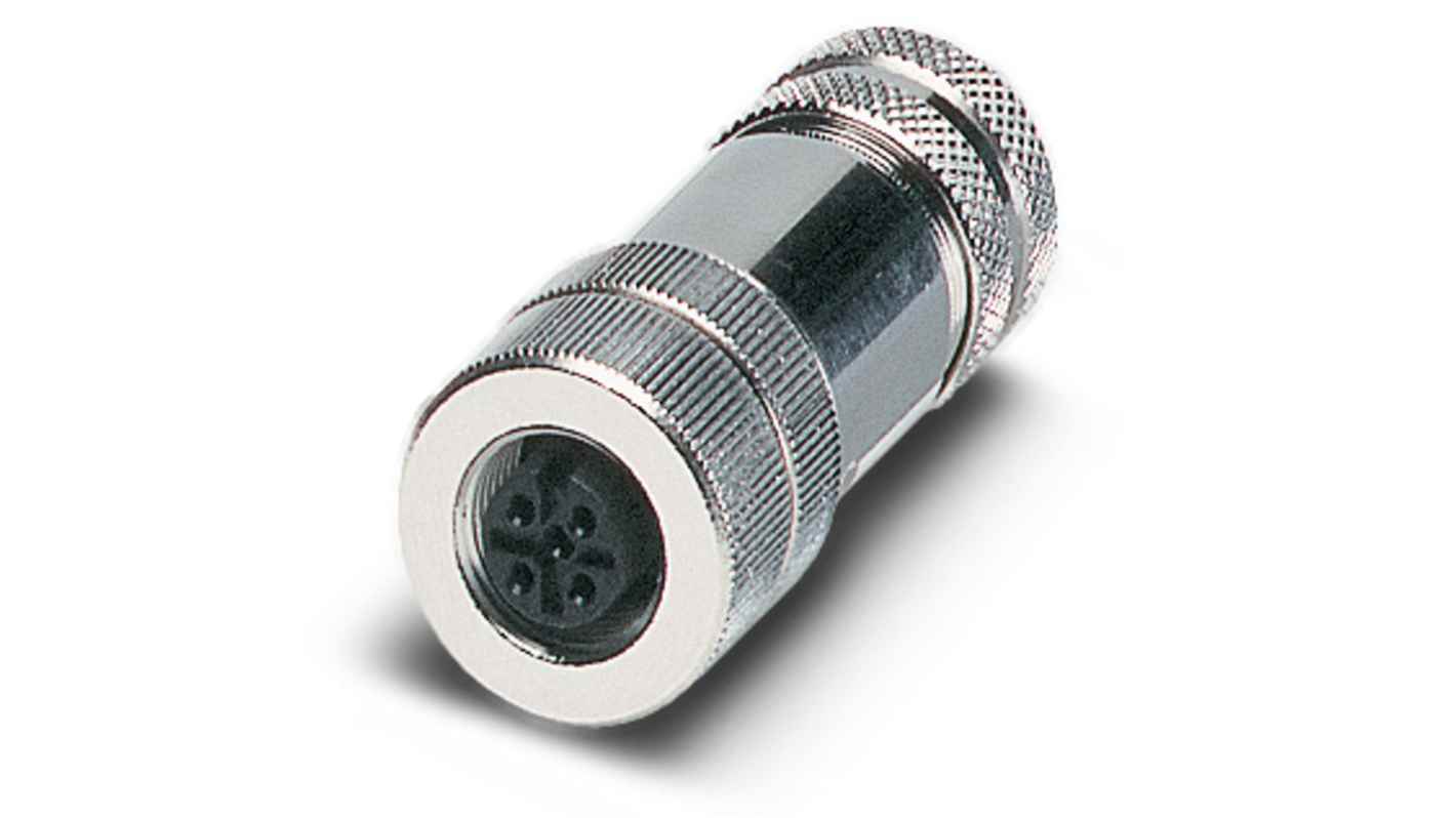 1694295 | Phoenix Contact Circular Connector, 4 Contacts, Cable Mount ...