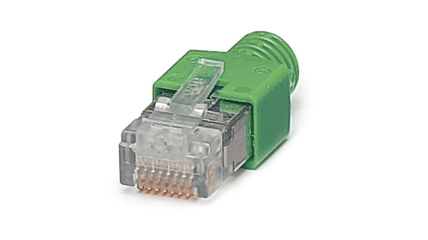 2744856 | Phoenix Contact FL PLUG RJ45 GR/2 Series RJ45 Plug | RS