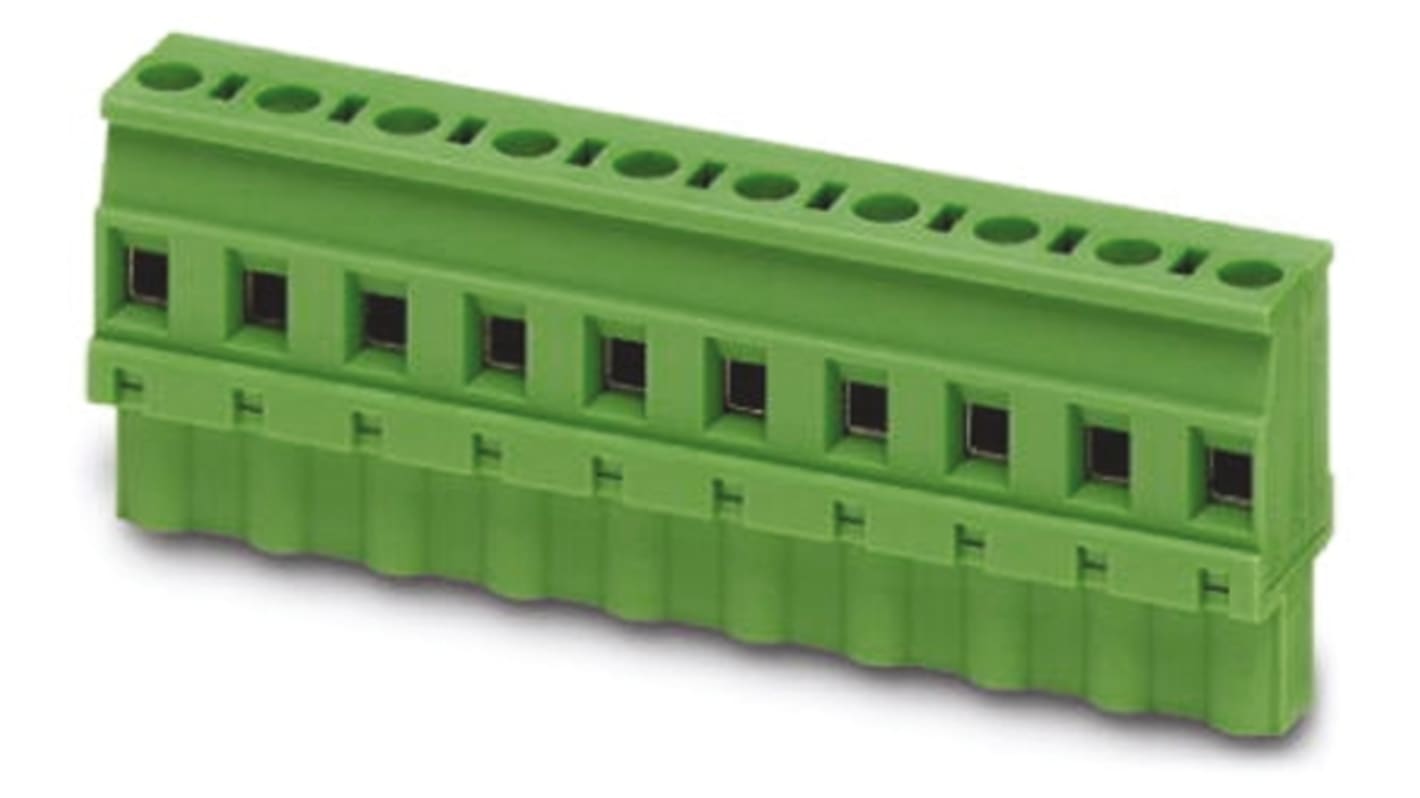 1737819 | Phoenix Contact 7.5mm Pitch 2 Way Right Angle Pluggable ...