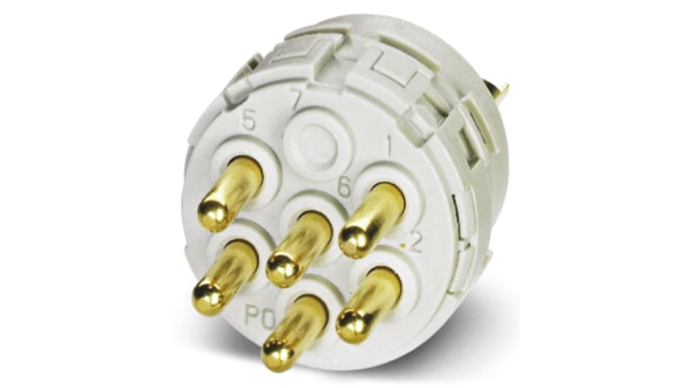 1596856 | Phoenix Contact Male Connector Insert 12 Way for use with ...