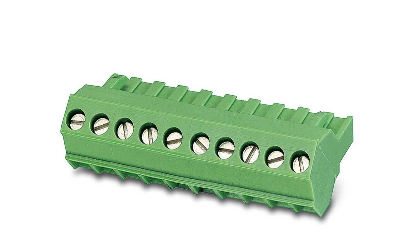 1826306 | Phoenix Contact 5.08mm Pitch 4 Way Pluggable Terminal Block ...