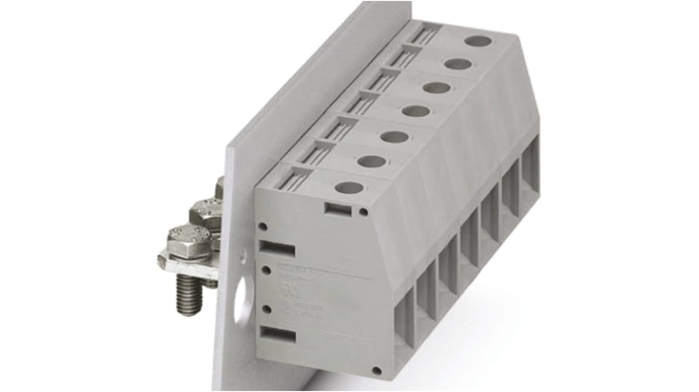 0709123 | Phoenix Contact HDFK Series Feed Through Terminal Block, 150A ...