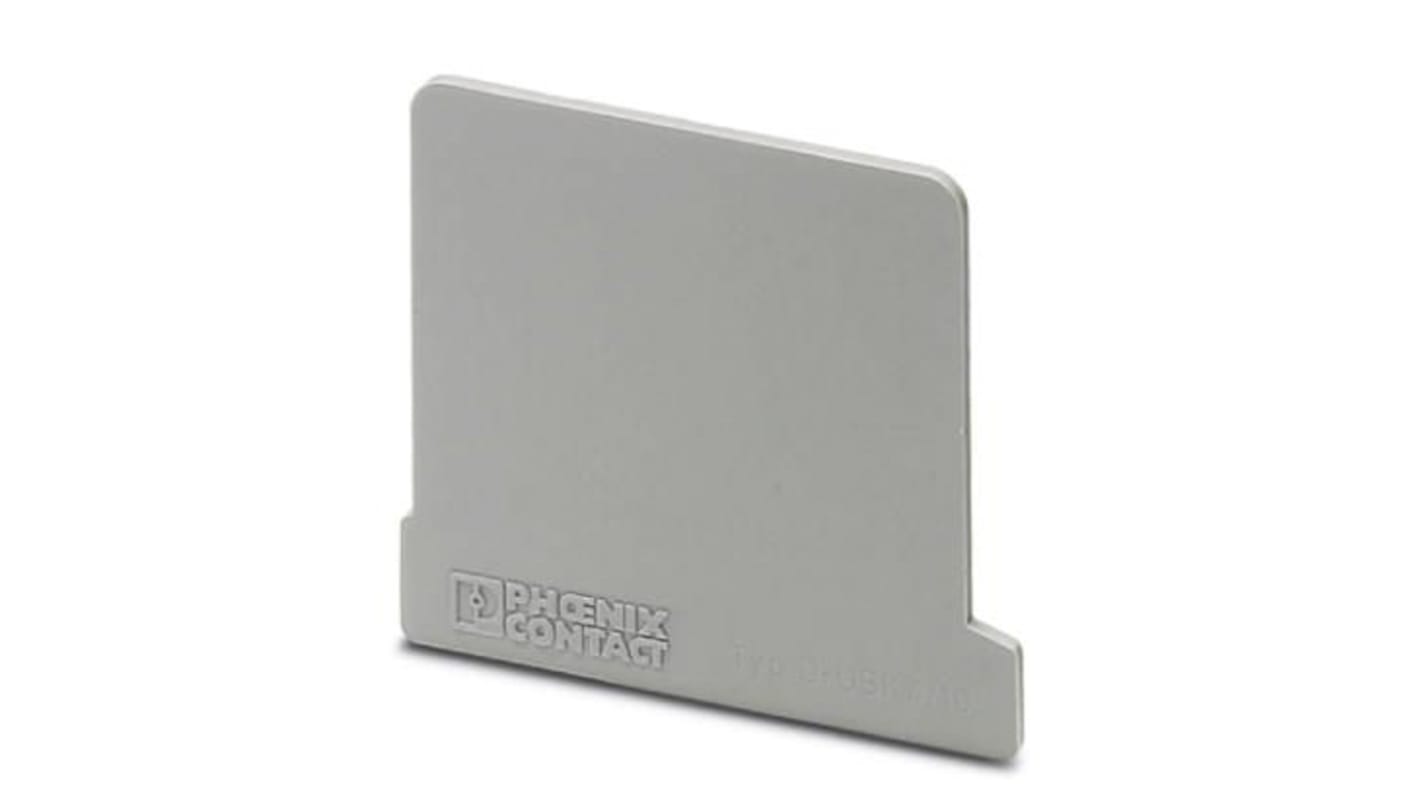 0260028 | Phoenix Contact D-USK4/10 Series End Cover for Use with ...