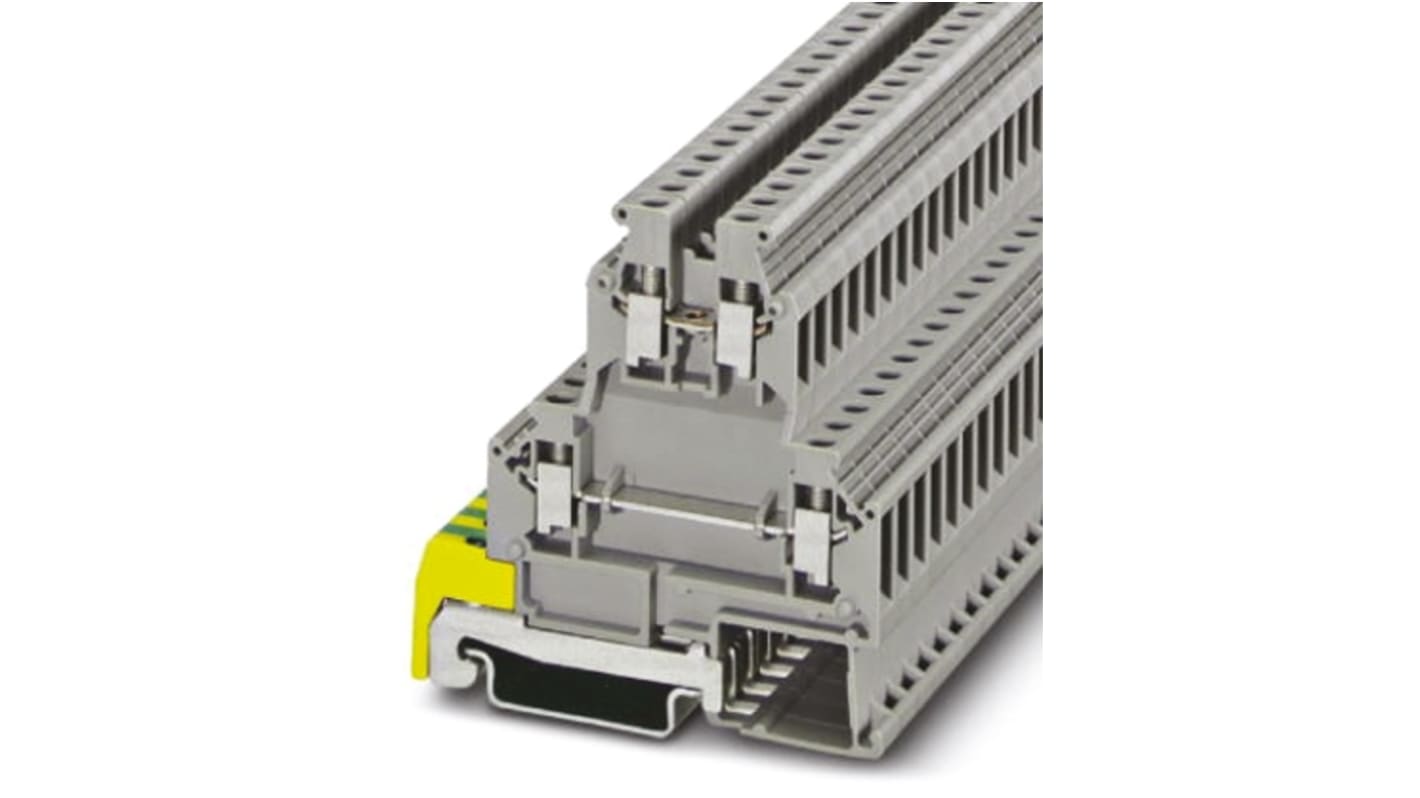 0461018 | Phoenix Contact SLKK 5 Series Grey Feed Through Terminal ...