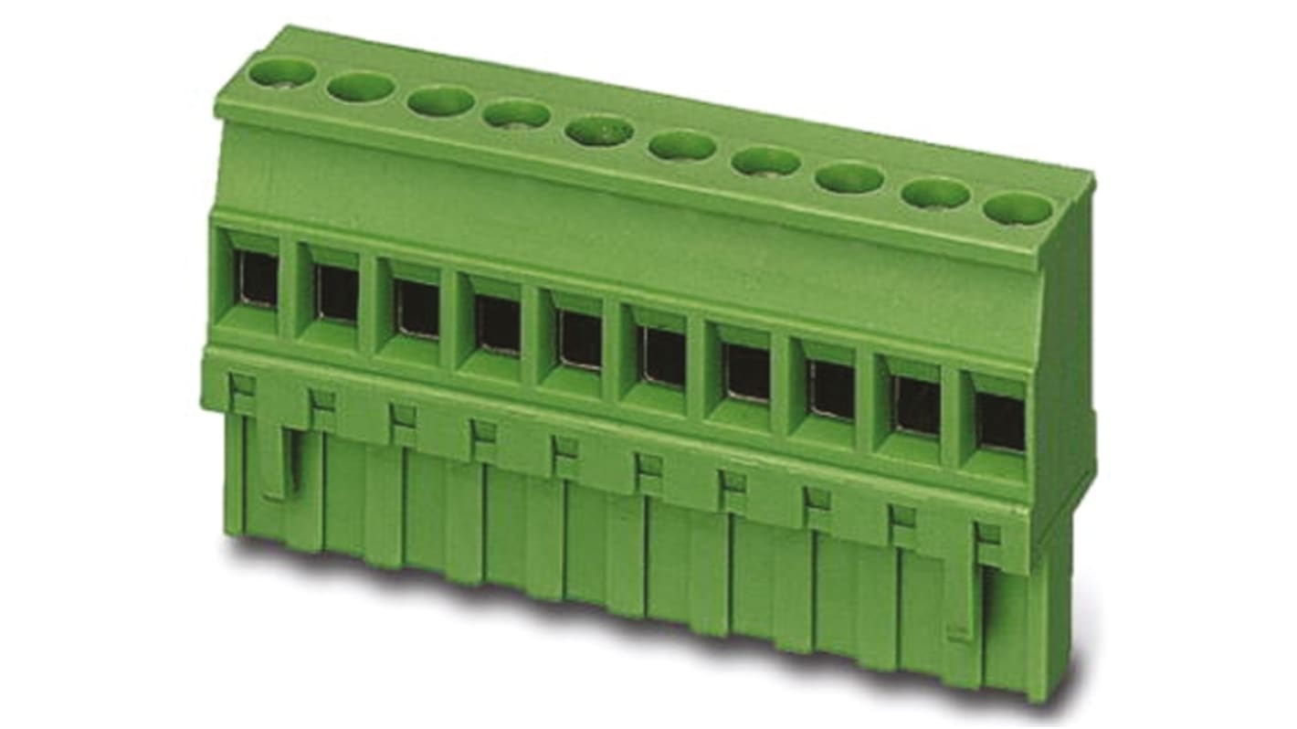1792087 | Phoenix Contact 5mm Pitch 9 Way Pluggable Terminal Block ...