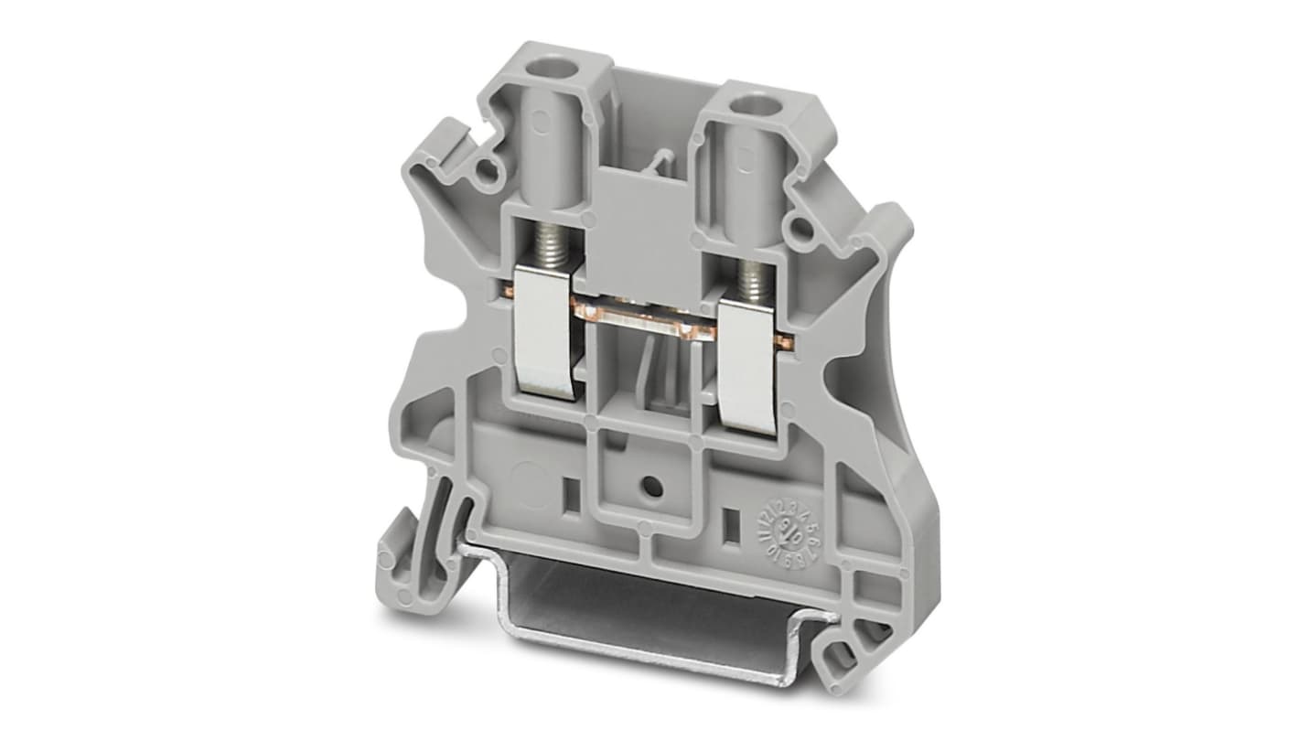 3044623 | Phoenix Contact UT-4 Clipline Series Grey Feed Through ...