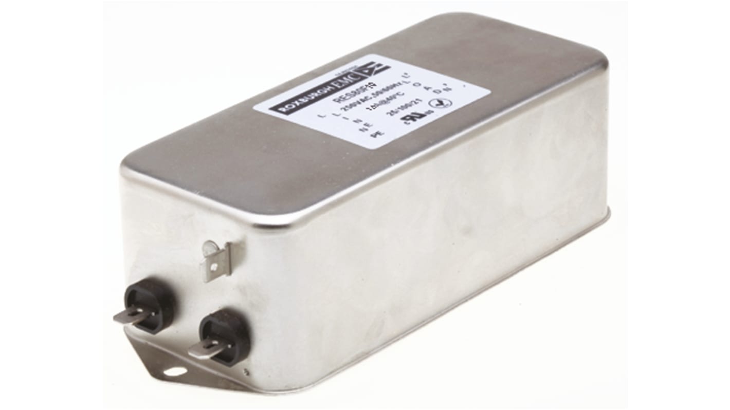 RES80F10 | Roxburgh EMC, RES80 10A 250 V ac DC → 400Hz, Chassis Mount ...