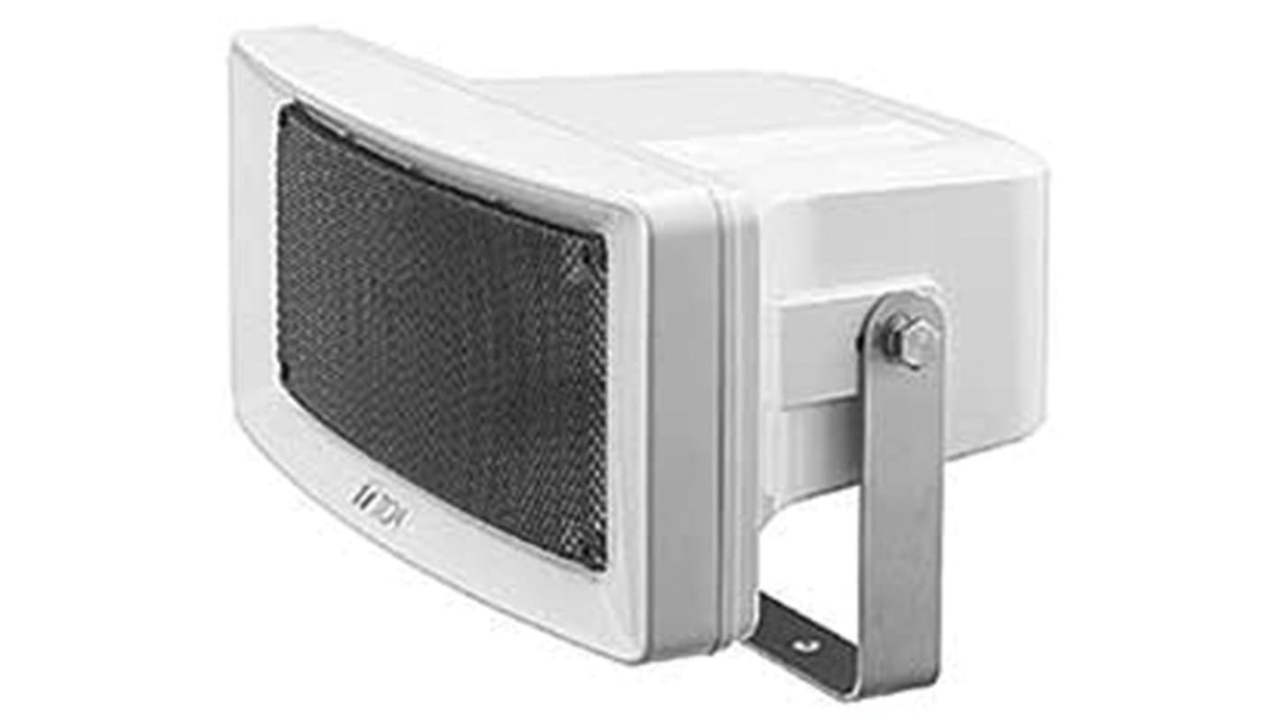 TOA CS-154 15W White Horn Speaker, 150 Hz → 15 kHz, 330 Ω, 670 Ω, IP65 | RS