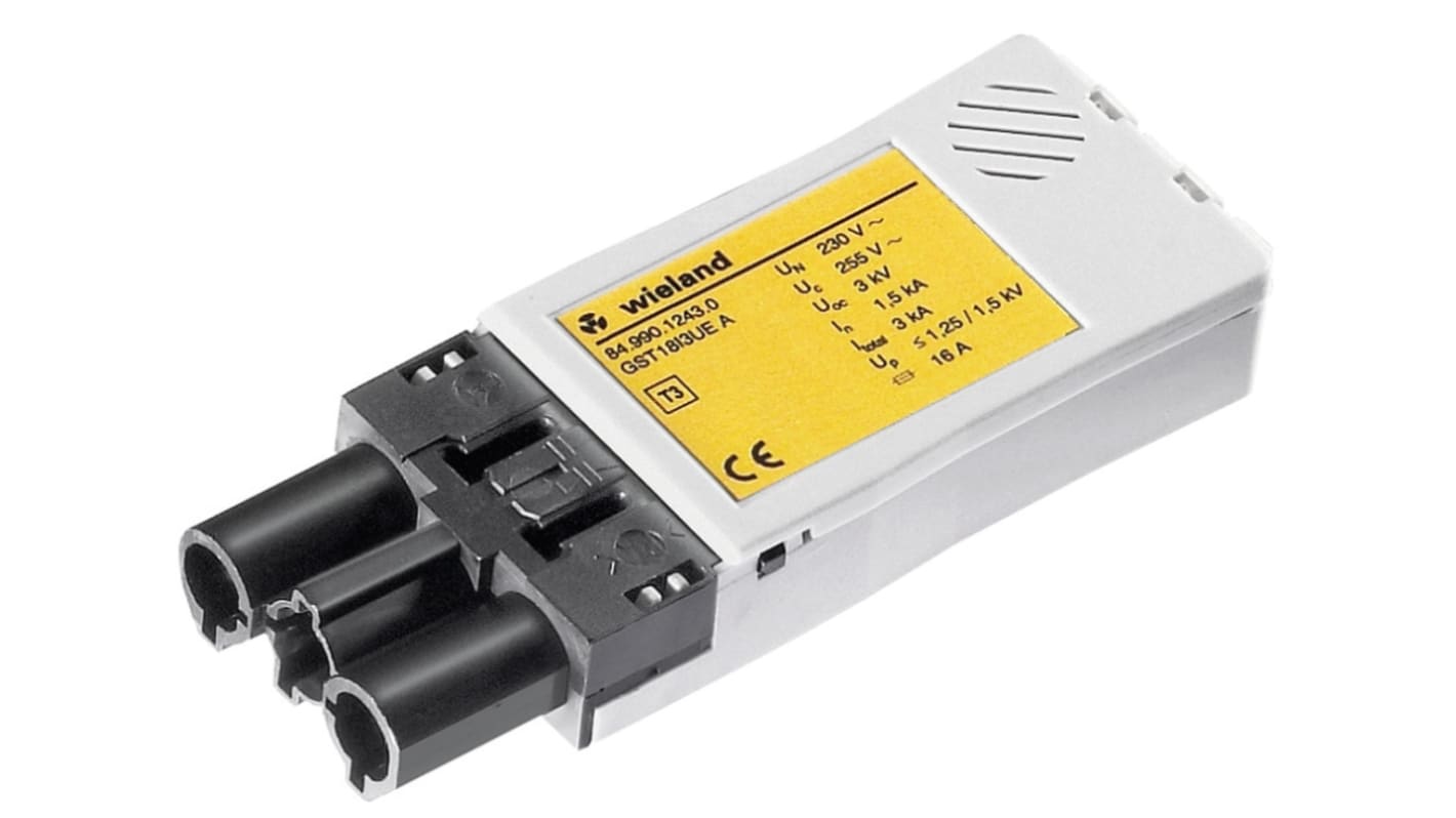 84.990.1243.0 | Wieland GST18i3 Series Connector, 3-Pole, Male, 1-Way ...