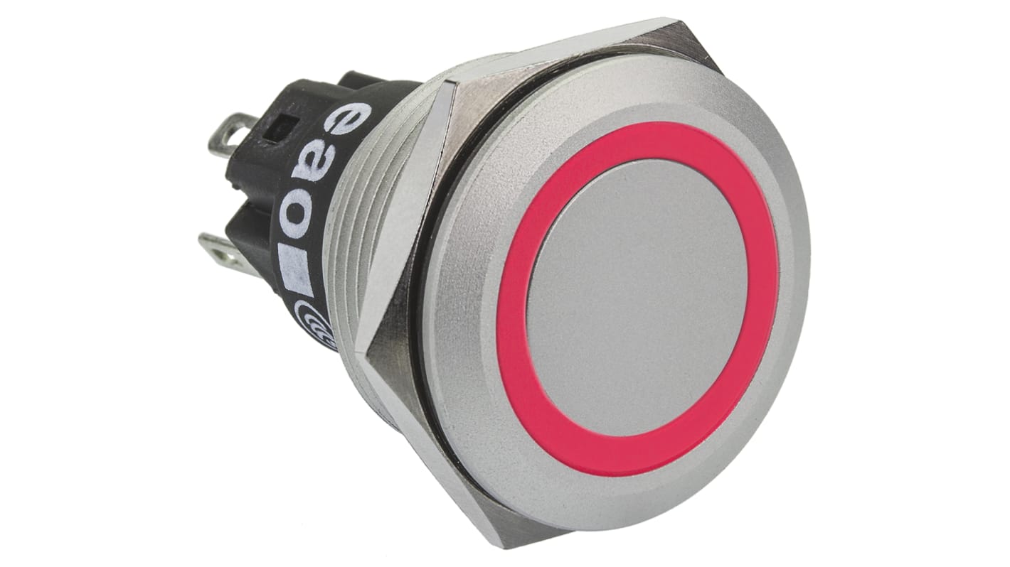 82-6551.1114 | EAO 82 Series Illuminated Push Button Switch, Momentary ...