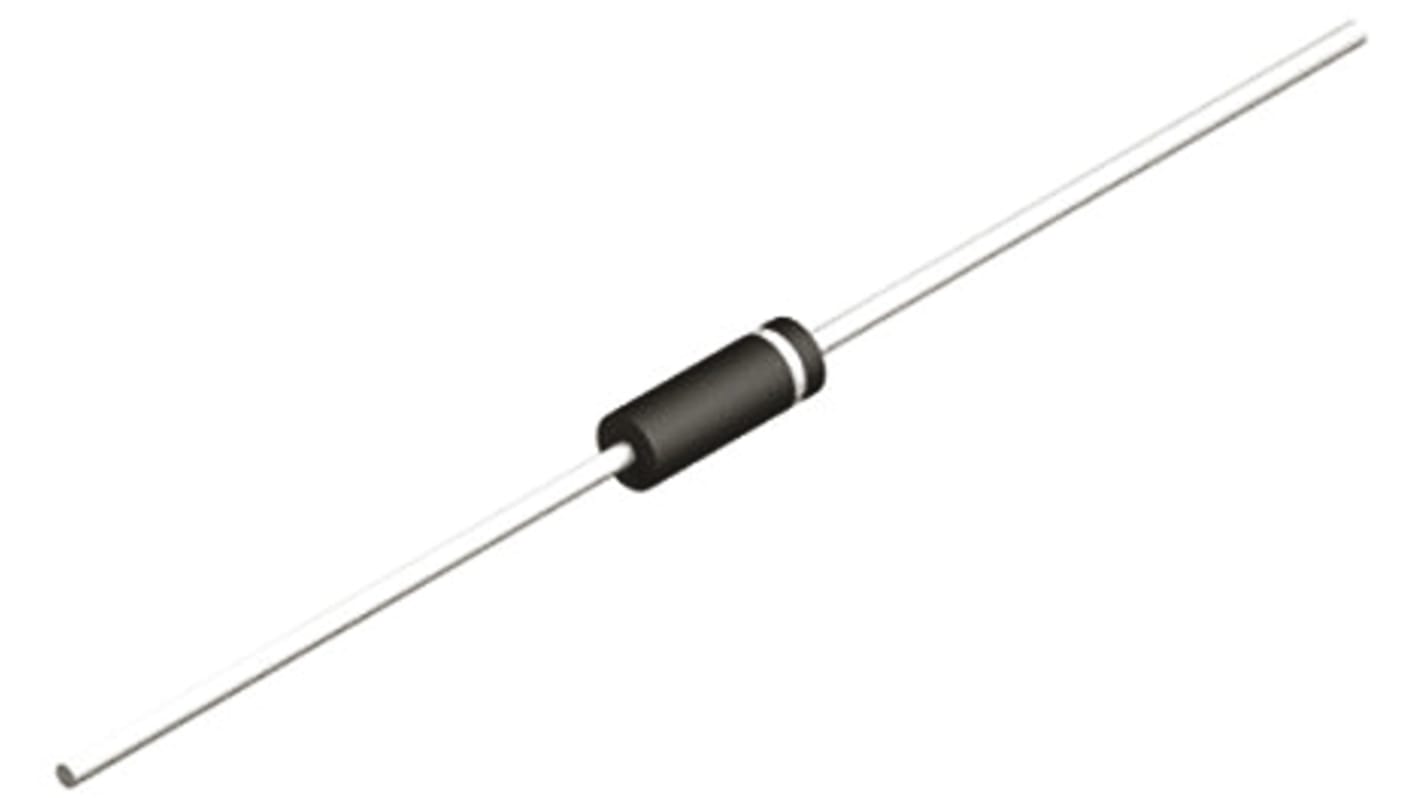 Vishay 800V 1.5A, Silicon Junction Diode, 2-Pin DO-204AL 1N5398GP-E3/54 | RS