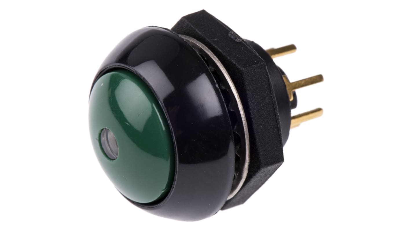 LP9-11231G25 | Otto Illuminated Push Button Switch, Momentary, Panel ...