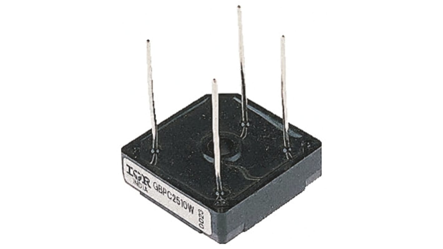 GBPC3506W-E4/51 | Vishay Bridge Rectifier, 35A, 600V, 4-Pin | RS