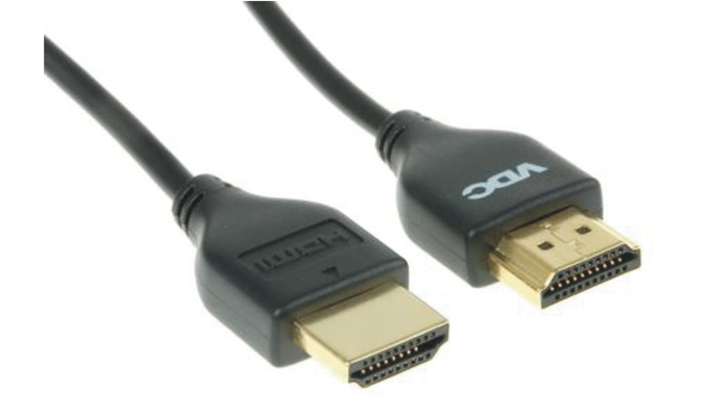 104-086-125 | Van Damme High Speed Male HDMI to Male HDMI Cable, 1.3m | RS