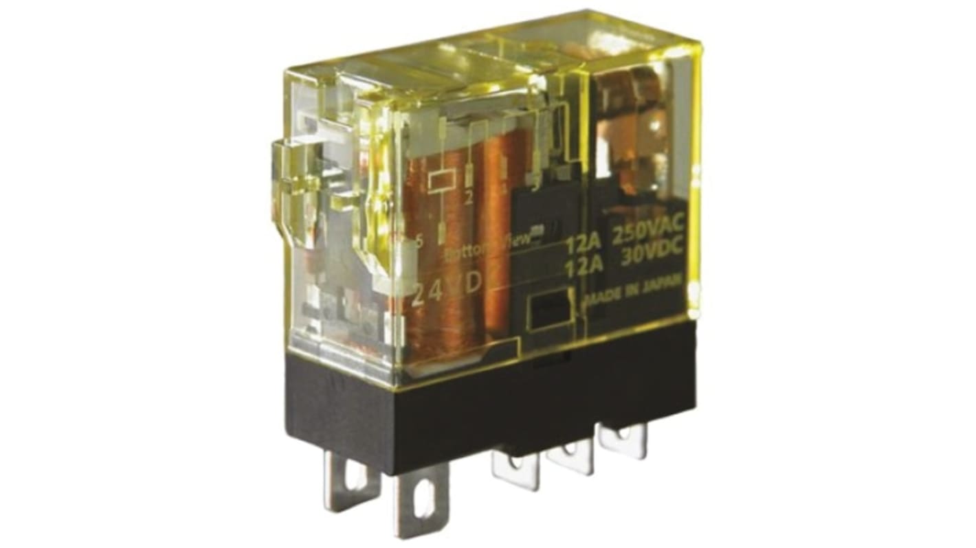 RJ2S-CL-A240 | Idec Plug In Power Relay, 240V ac Coil, DPDT | RS