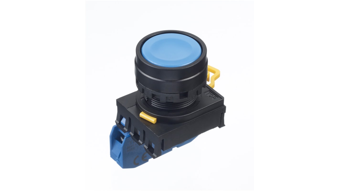 YW1B-M1E10S | Idec IDEC YW Series Push Button, Panel Mount, 22.3mm ...