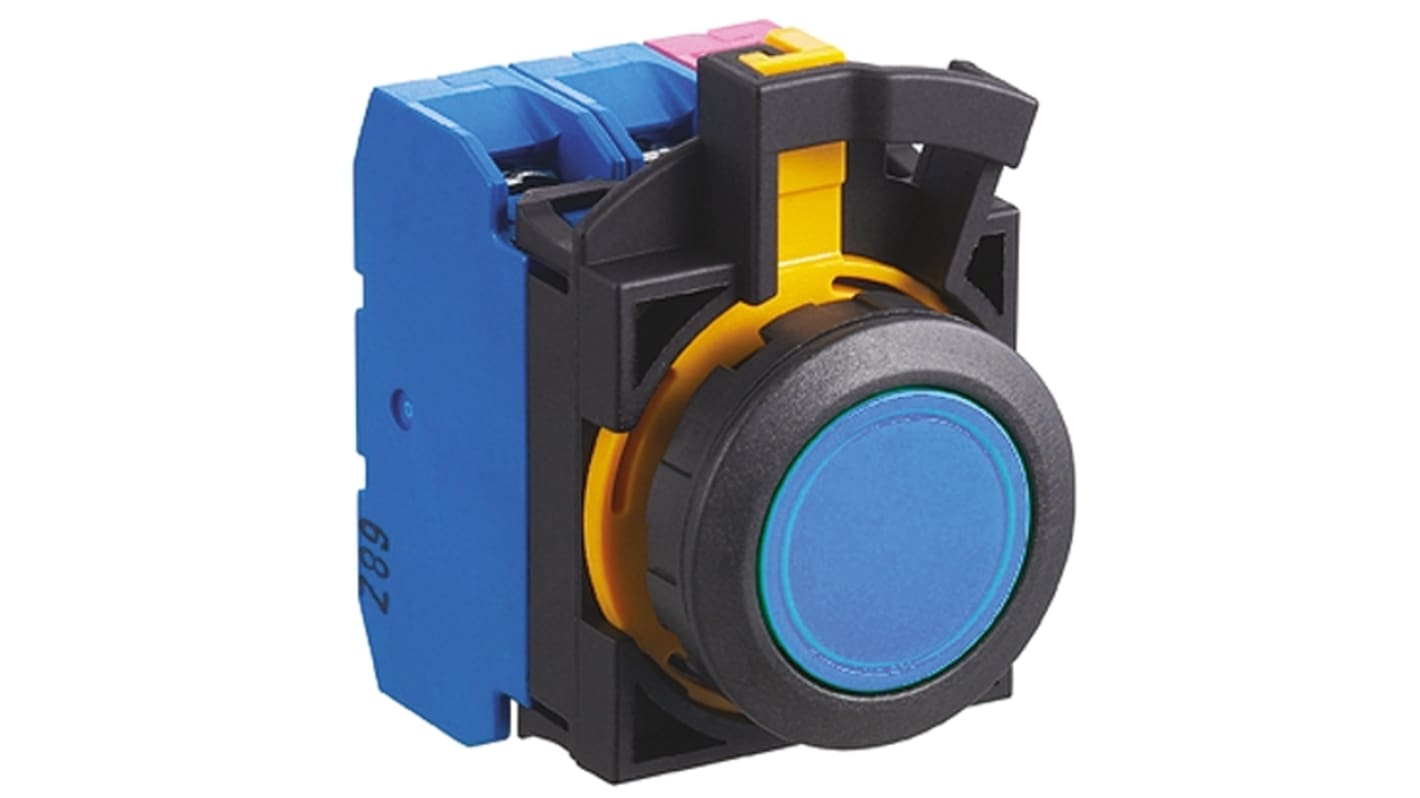 CW1B-M1E01S | Idec IDEC CW Series Push Button, Panel Mount, 22.3mm ...