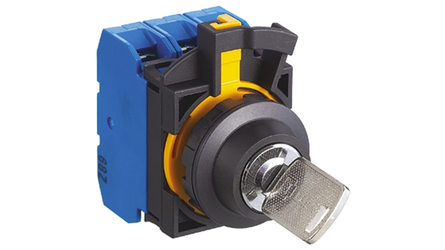 CW1K-3BE20 | Idec Key Key Switch - (2NO) 22mm Cutout Diameter 3 ...