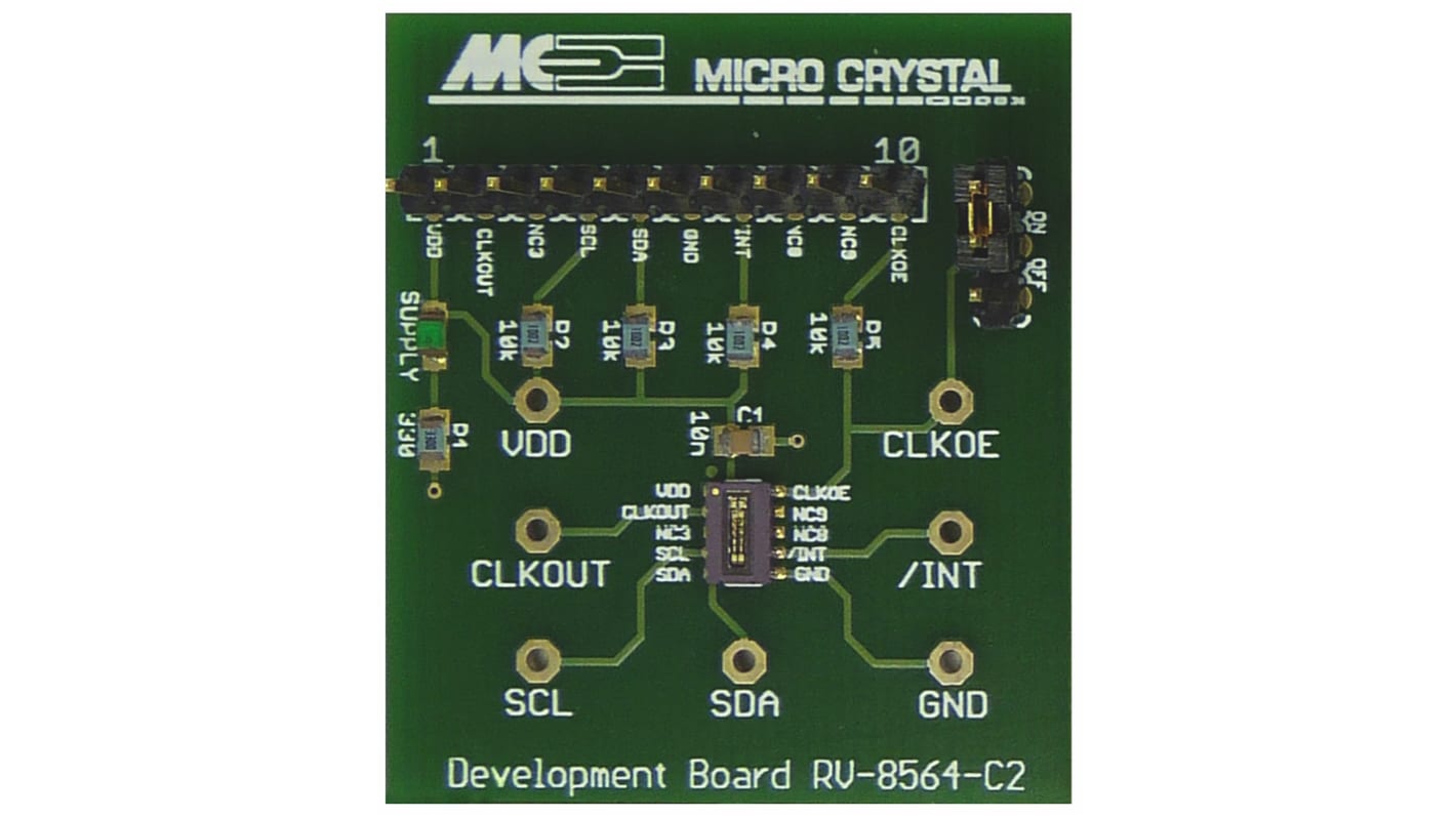 Micro Crystal RV-8564-C2-TA-020-EBOARD, Real Time Clock (RTC ...