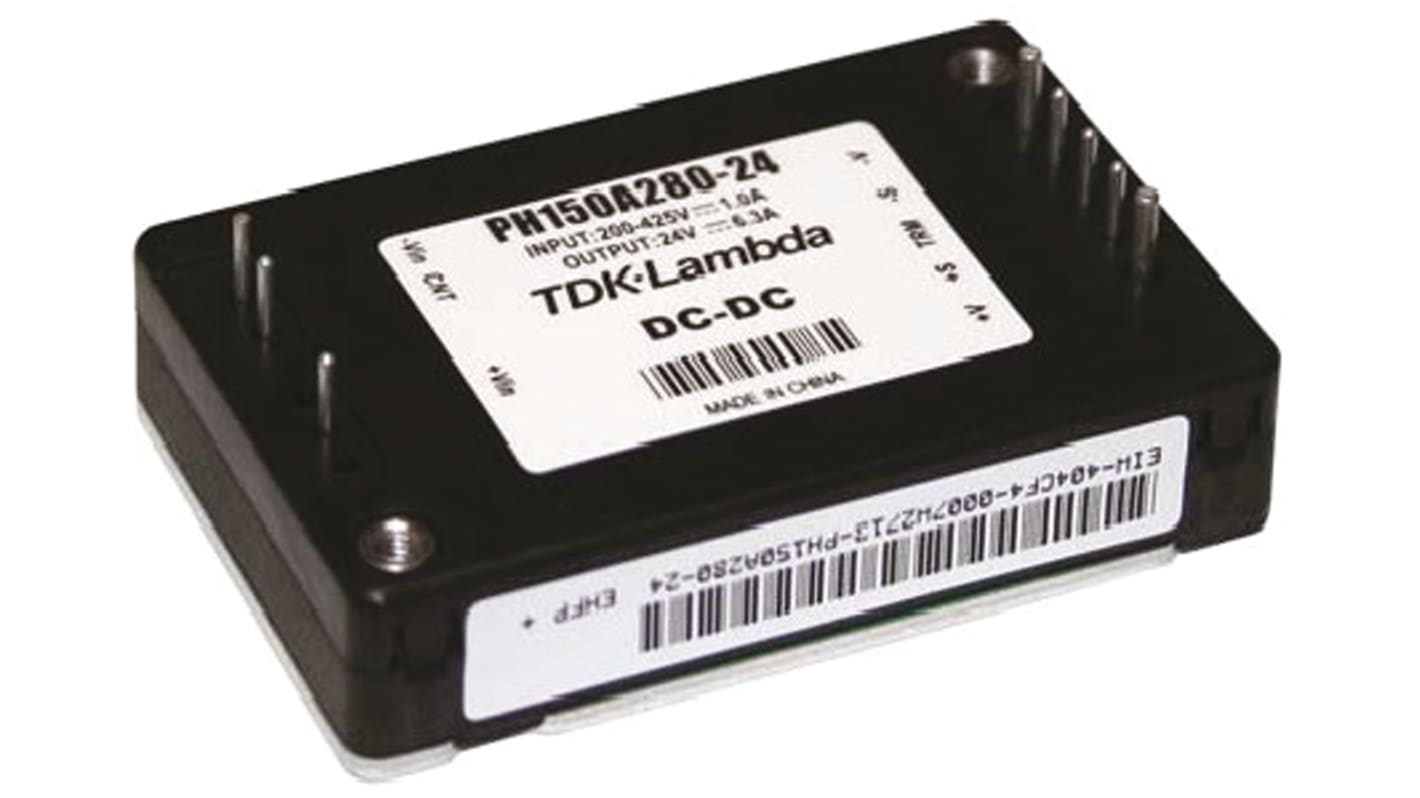 PH-50A-280-5 | TDK-Lambda PH-A280 Isolated DC-DC Converter, 5V dc/ 10A Output, 200 → 425 V dc ...