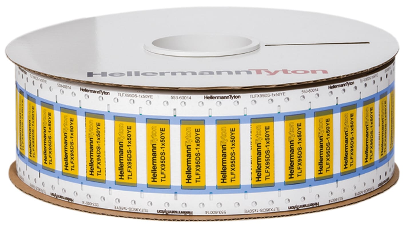553-60013 | HellermannTyton 熱収縮ラベル | RS