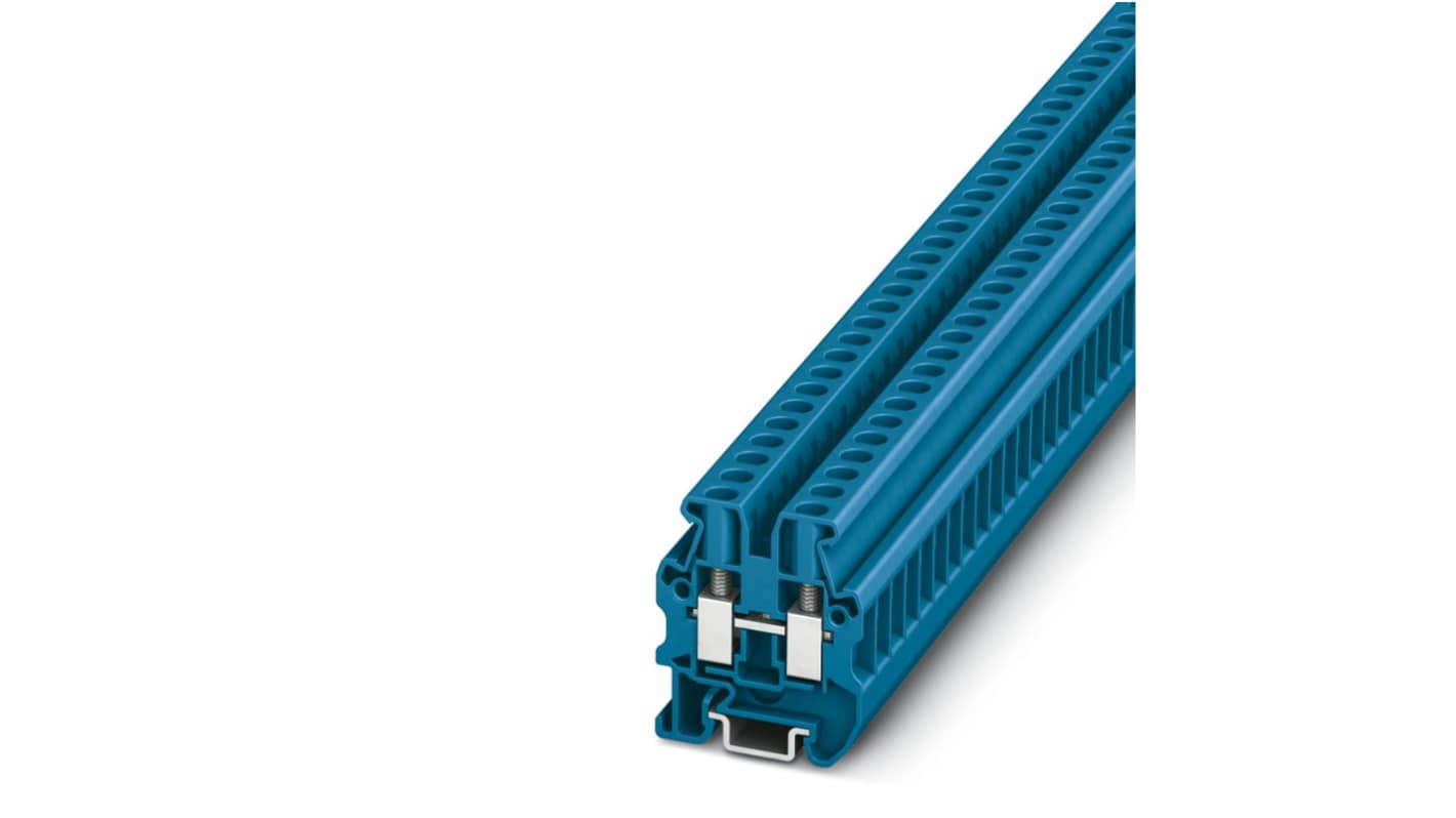 3248036 | Phoenix Contact MUT 4 BU Series Blue Feed Through Terminal ...