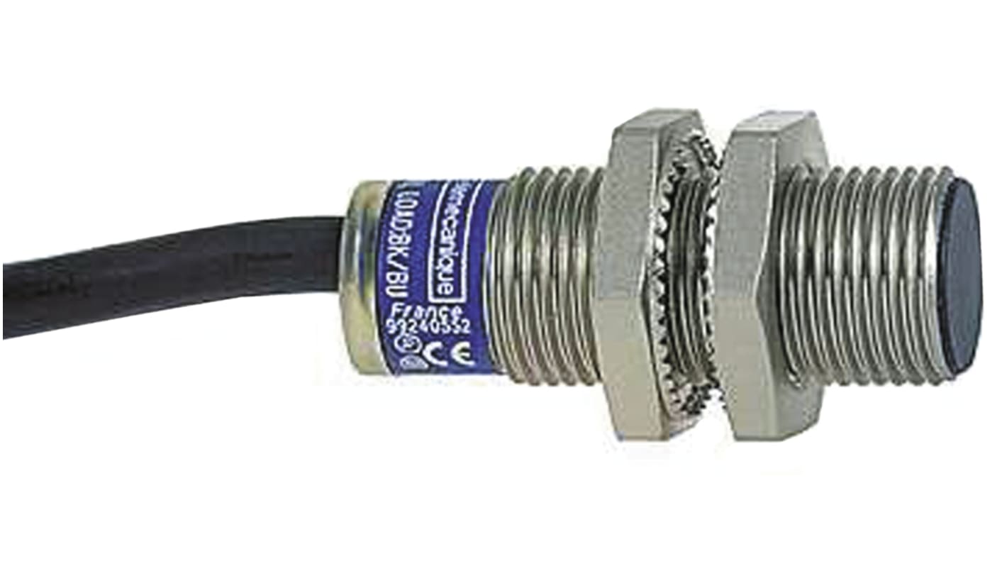 XS1N12NA349 | Telemecanique Sensors Inductive Barrel-Style Proximity Sensor, M12 x 1, 4 mm ...