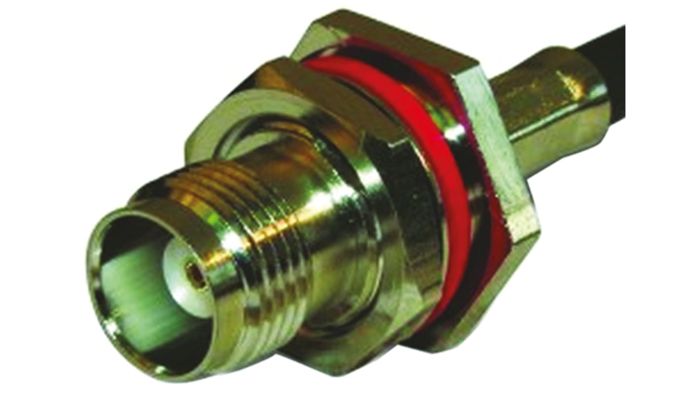 31-6508 | Amphenol RF, jack Cable Mount TNC Connector, 50Ω, Crimp ...