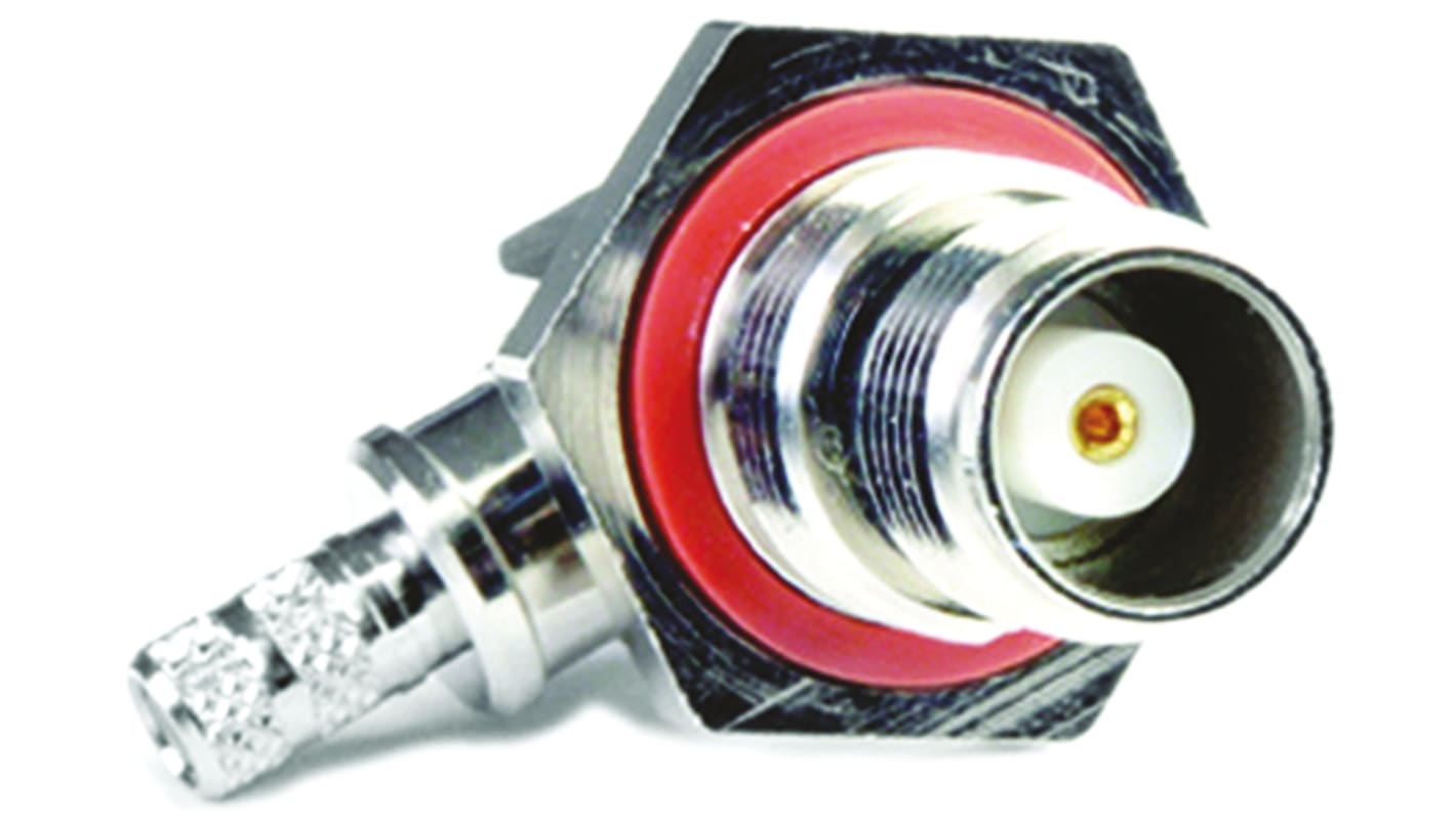 31-6509 | Amphenol RF, jack Cable Mount TNC Connector, 50Ω, Crimp ...