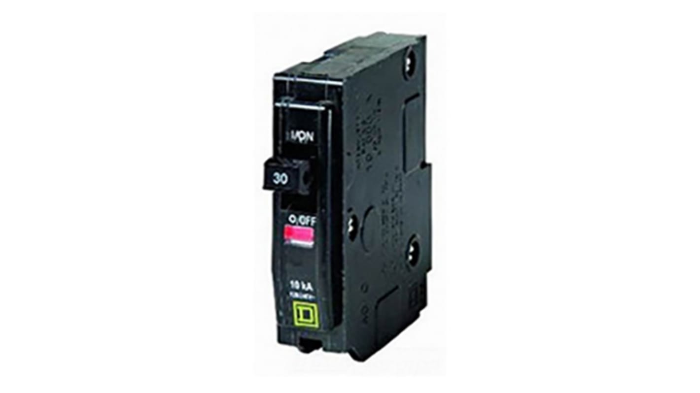 QO130VH | Schneider Electric QO MCB Mini Circuit Breaker, 1P, 30A, 120 ...