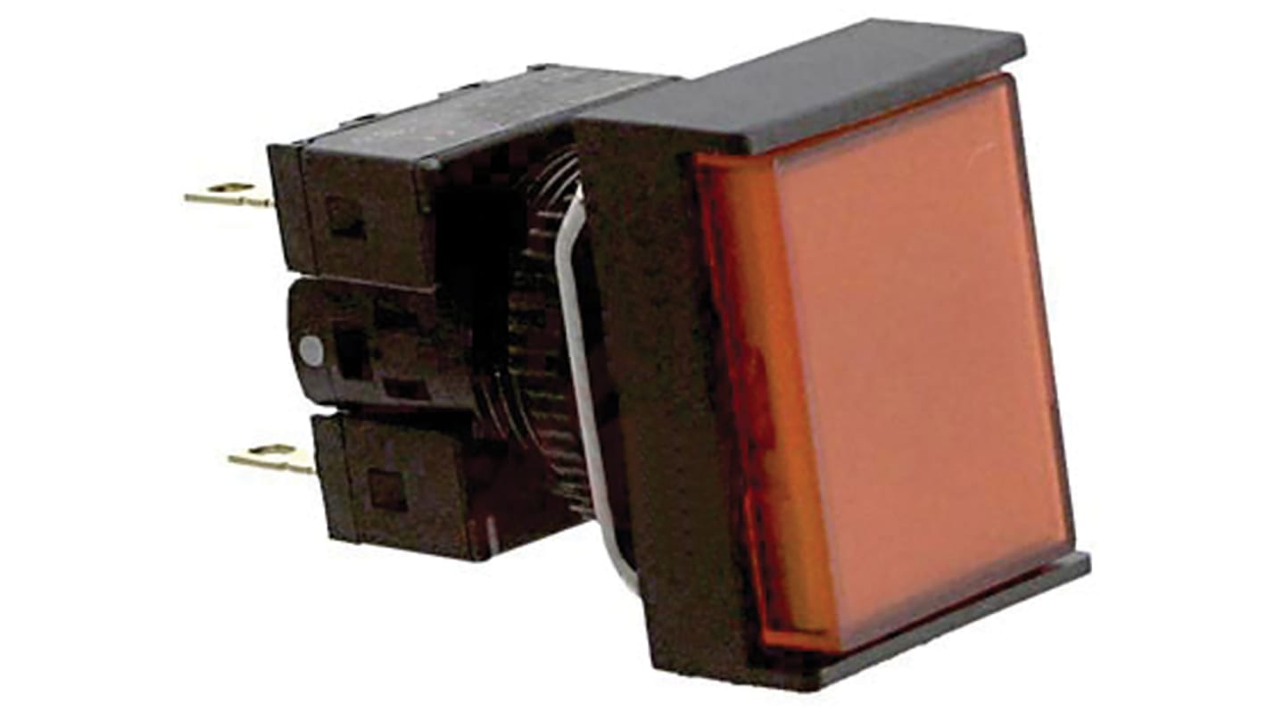 A165L-JRM-24D-2 | Omron A16 Series Illuminated Push Button, Panel Mount ...
