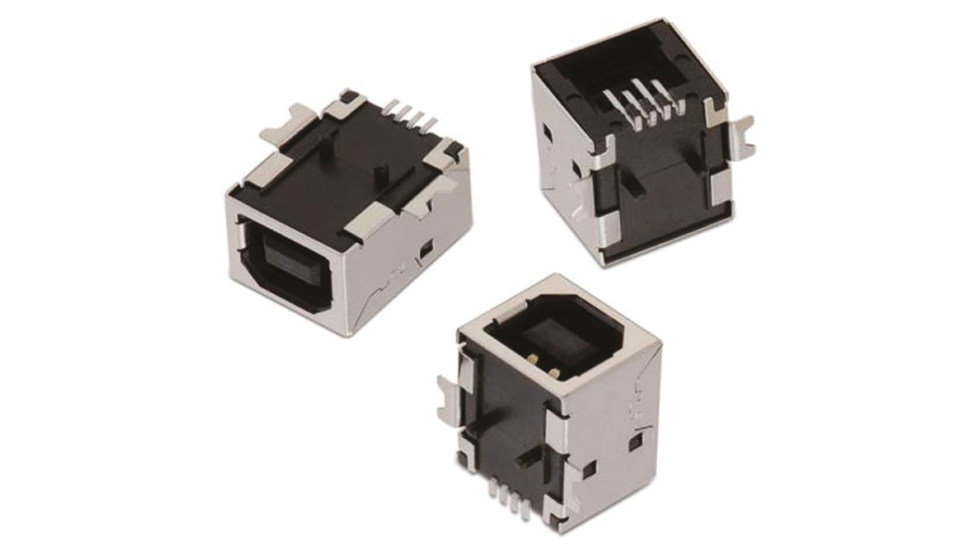 62910416121 | Wurth Elektronik Right Angle, SMT, Socket Type B 2.0 USB ...
