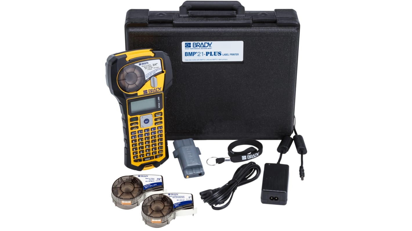 BMP21-PLUS Electrical Kit UK | Brady BMP21-PLUS Electrical Kit Handheld ...