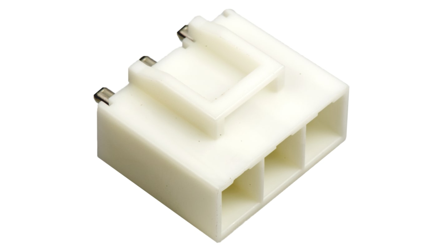 B03P-VL (LF)(SN) | JST VL Series Straight Through Hole PCB Header, 3 Contact(s), 6.2mm Pitch, 1 ...