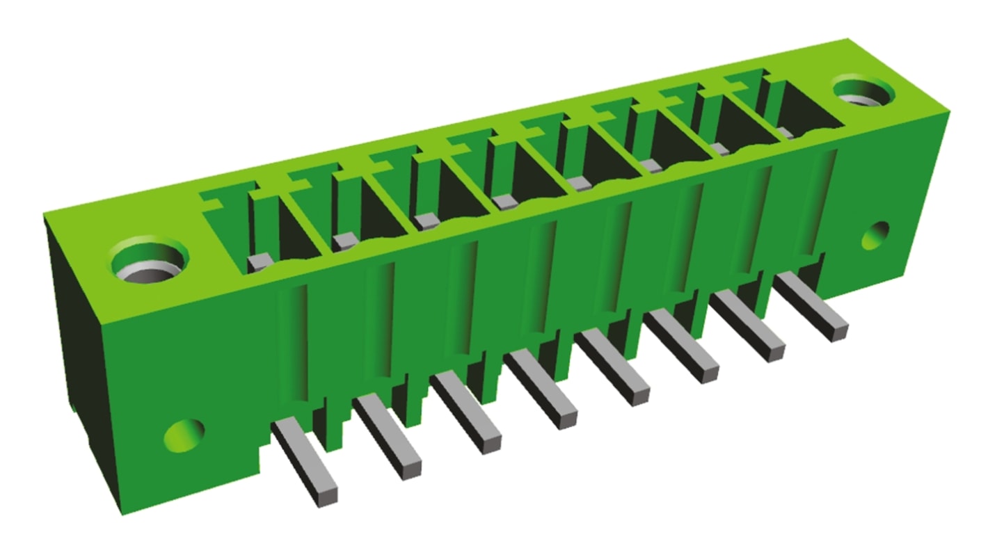 284539-8 | TE Connectivity 3.5mm Pitch 8 Way Pluggable Terminal Block ...