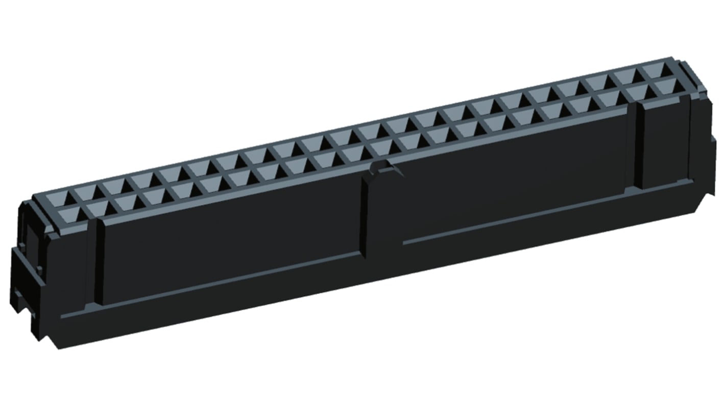 TE Connectivity IDCコネクタ 2.54mmピッチ 44極 2列 メス, AMP-LATCH Novoシリーズ, 1 ...