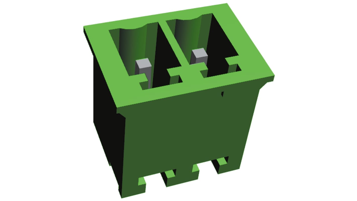 284517-2 | TE Connectivity 3.81mm Pitch 2 Way Pluggable Terminal Block ...