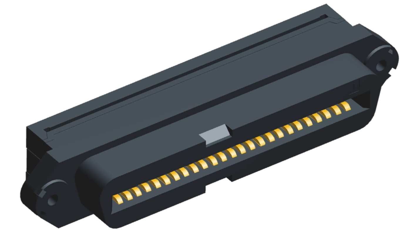 553603-1 | TE Connectivity 50-Way IDC Connector Socket for Panel Mount ...