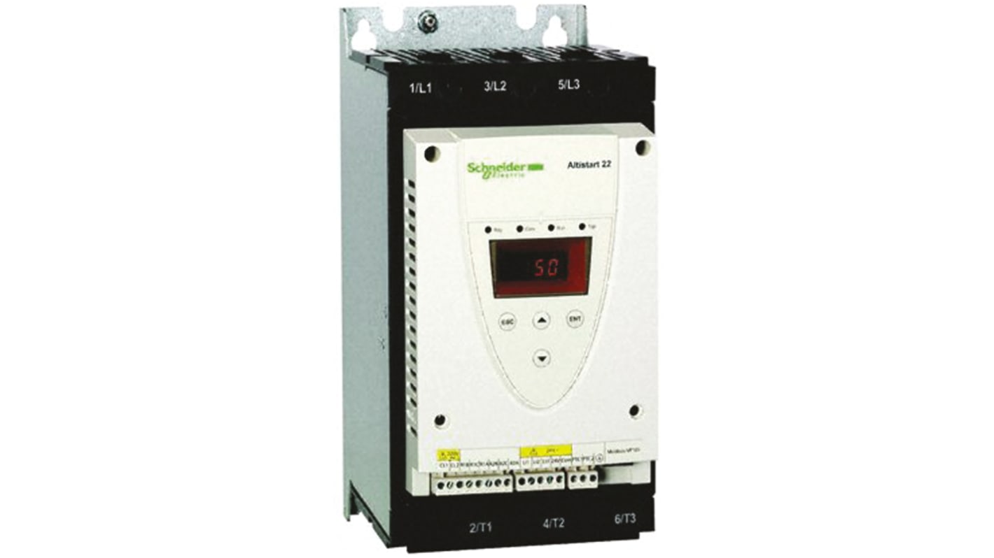 ATS22D62S6 | Schneider Electric Soft Starter, Soft Start, 37 kW, 600 V ...