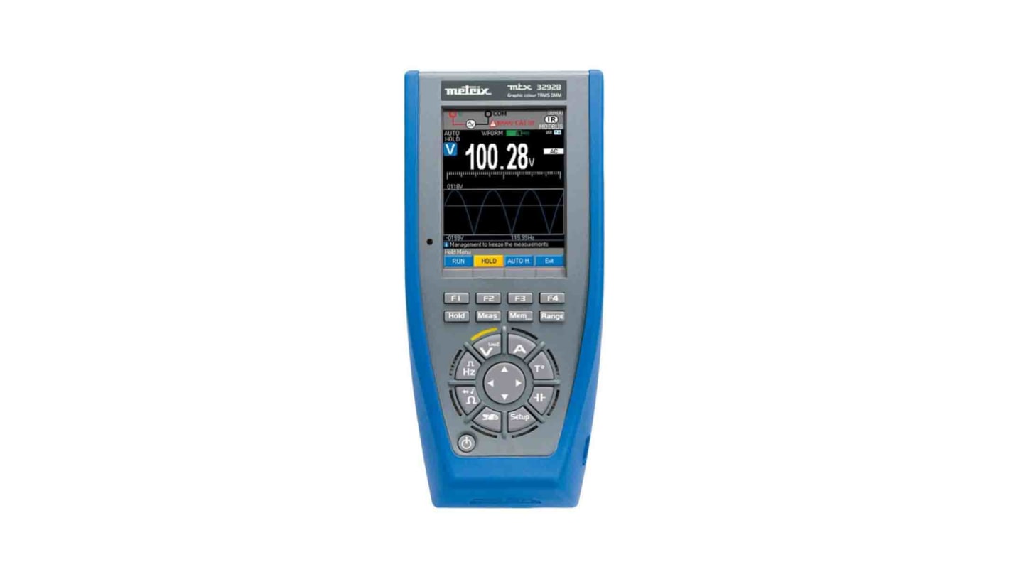 MTX3292B | Metrix MTX 3292B Handheld Digital Multimeter, True RMS, 10A ...