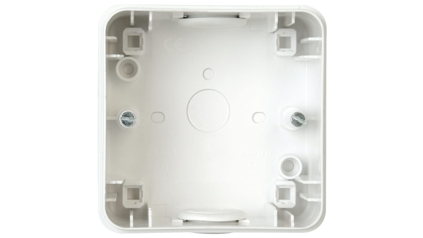 356352013 | Kopp White Plastic Back Box, IP44 | RS