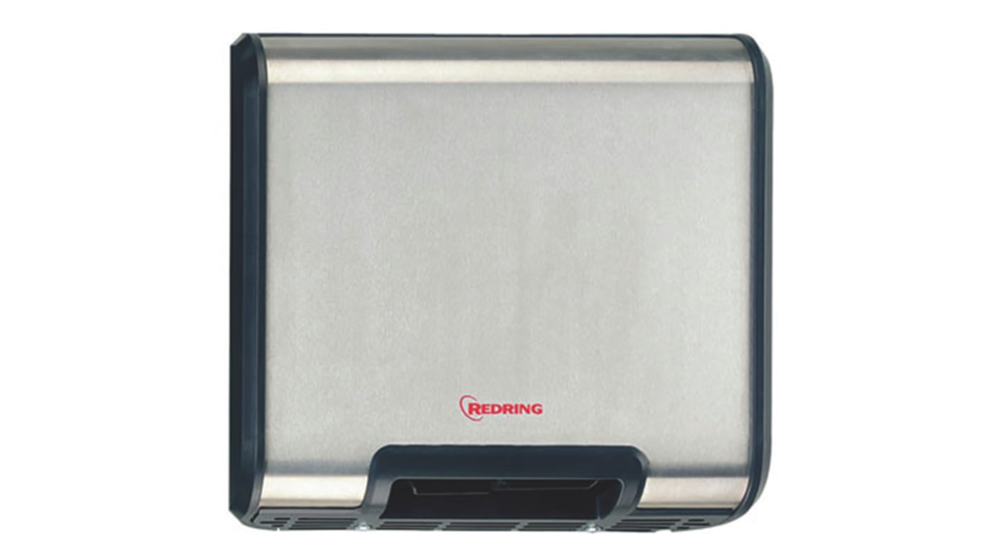 AS1W | Redring Automatic Steel 1.7kW Hand Dryer, 100mm x 345mm x 350mm | RS